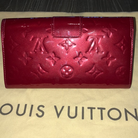 Louis Vuitton | Bags | Red Patent Leather Louis Vuitton Wallet | Poshmark